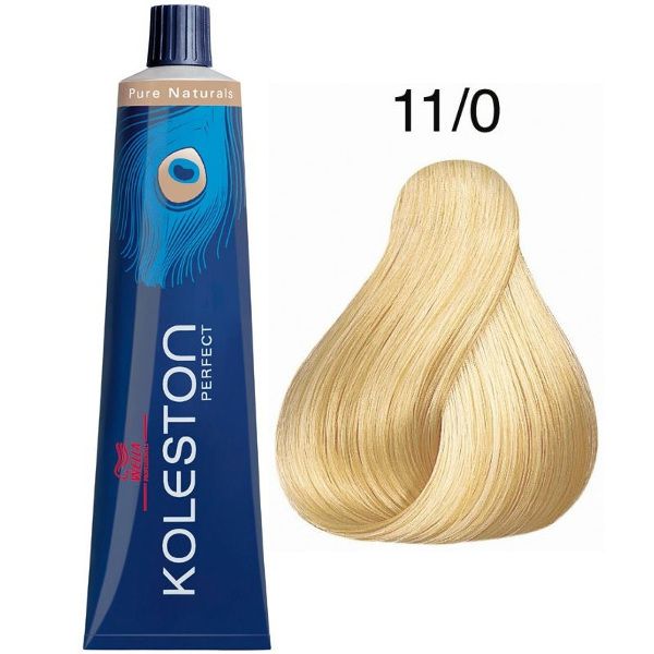 Tinte KOLESTON PERFECT 11/0 Wella Pure Naturals Rubio Intenso Extra Claro